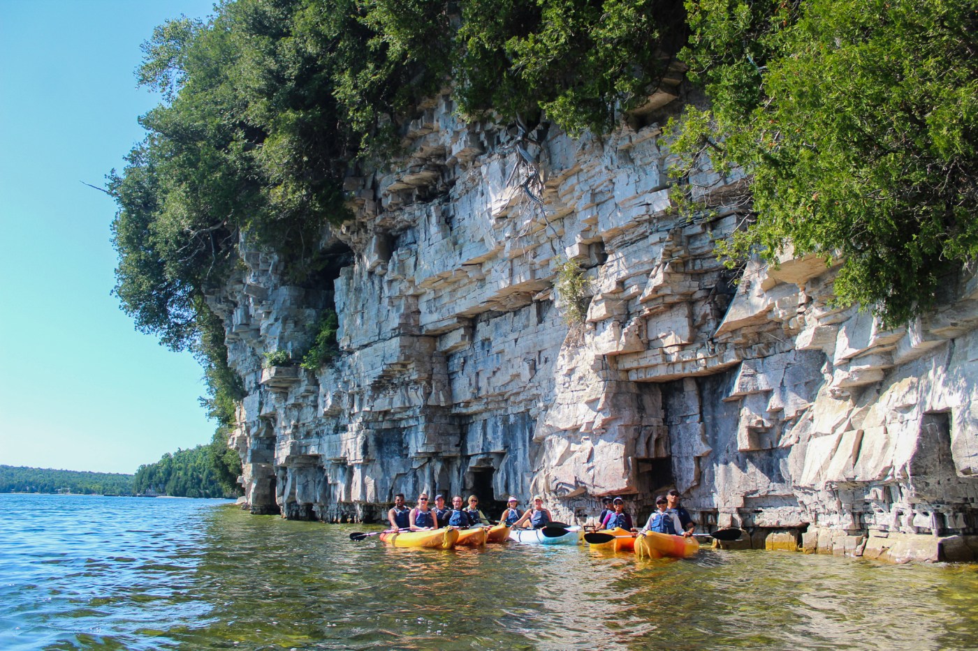 Door County Kayak Tours | Cave Point Paddle & Pedal